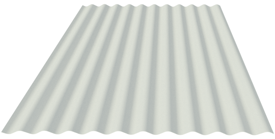 Metal SheetCladding Lysaght CustomOrb DoverWhite - BIMcontent.com