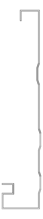 Detail Fascia Lysaght Novaline - BIMcontent.com