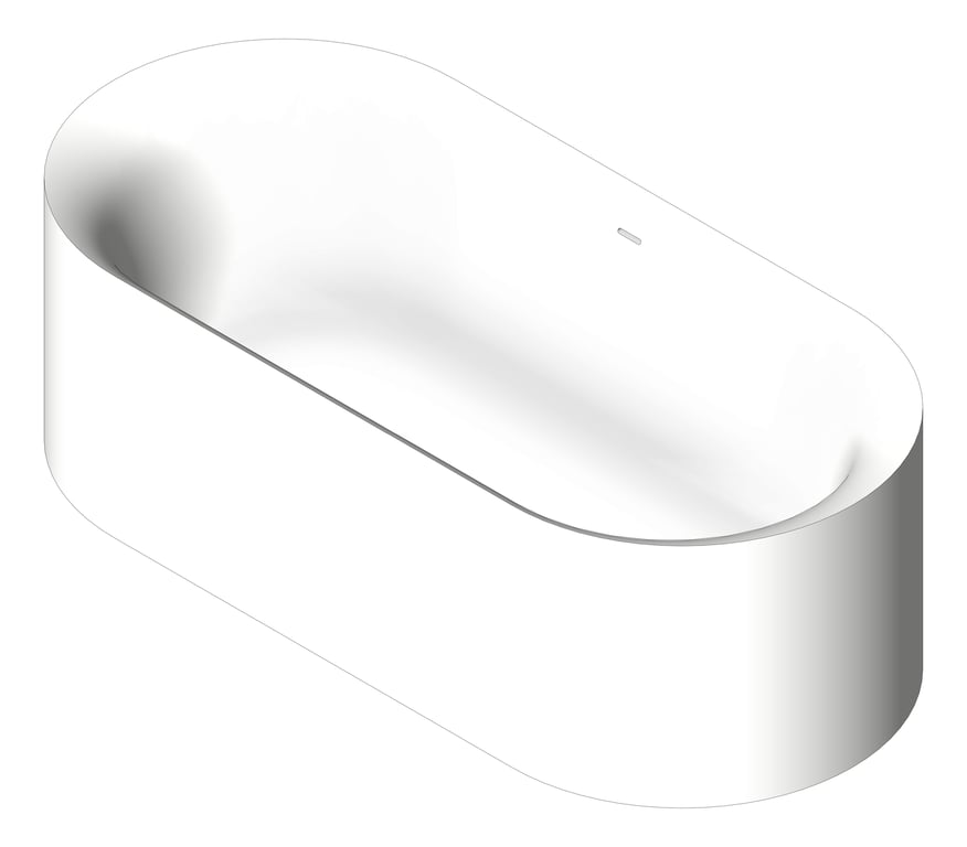 Bath Freestanding Plumbline Spio 1625 - BIMcontent.com