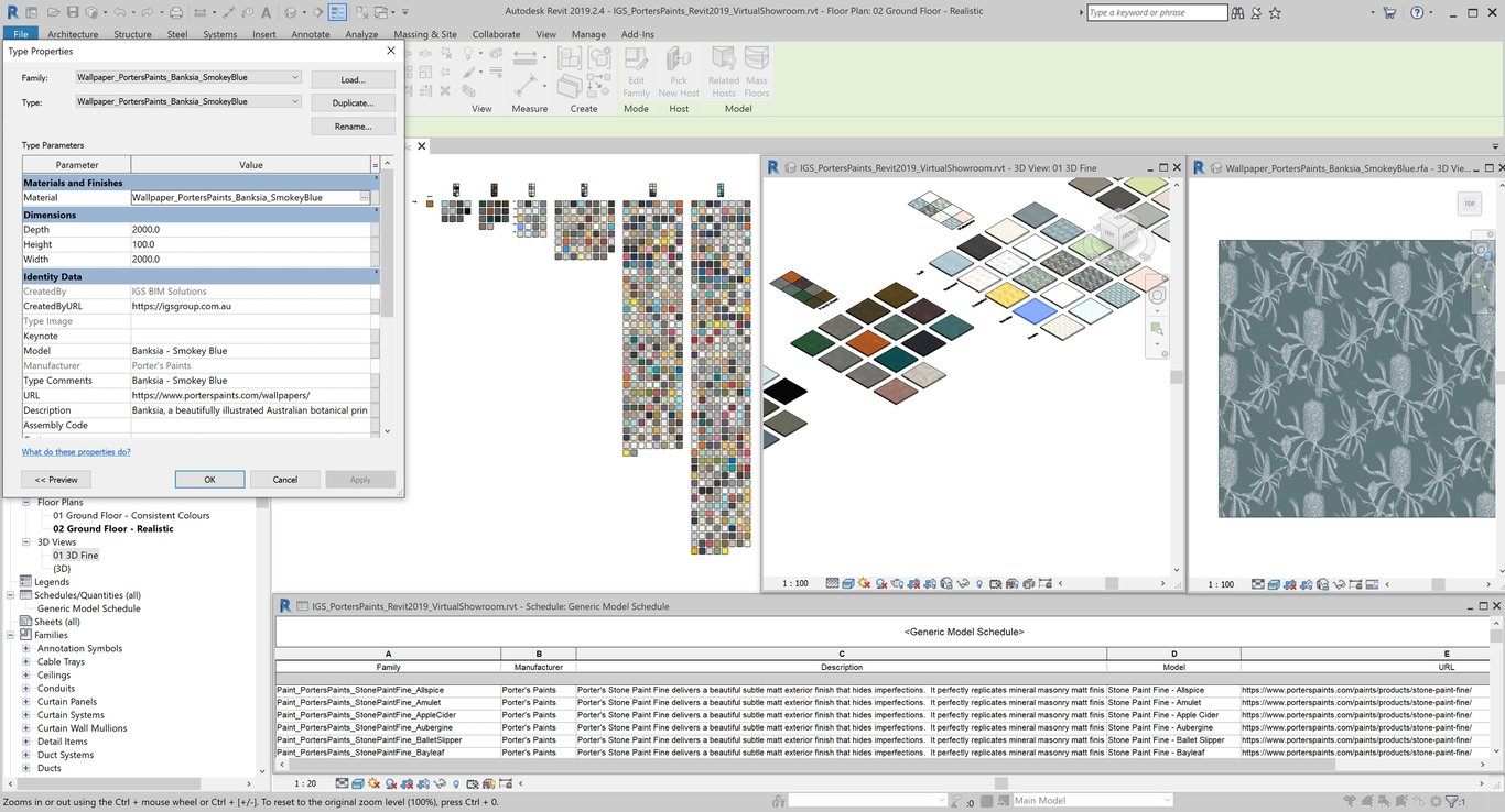 Porter's Paints - BIMcontent.com | Free Revit Content & BIM Objects