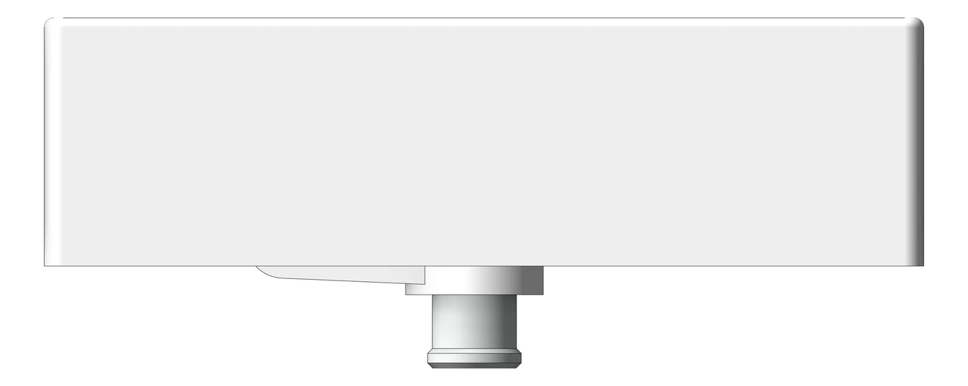 Basin WallHung Raymor Projix - BIMcontent.com