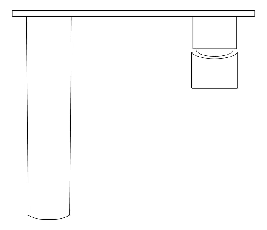 MixerSet Wall Raymor Alpha BathBasinSet 160 - BIMcontent.com