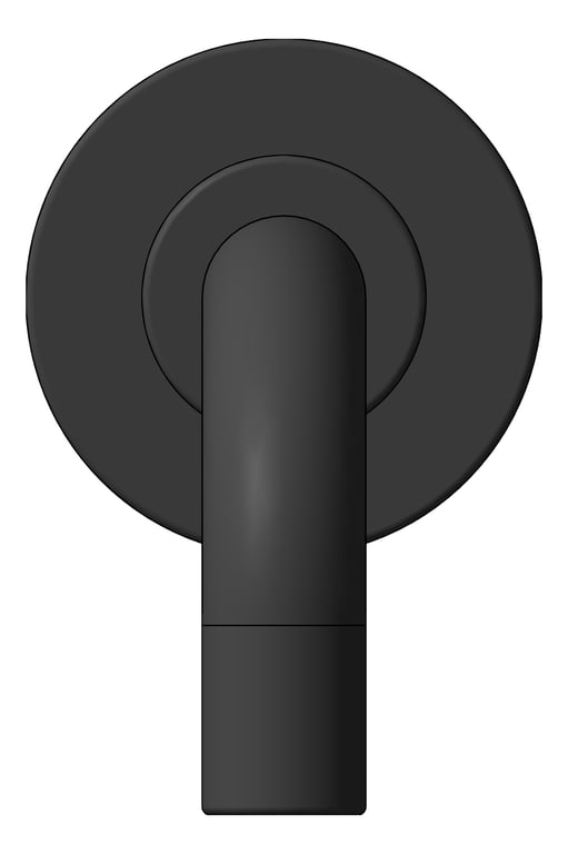 Spout Wall Raymor Raven BathBasin 200mm - BIMcontent.com