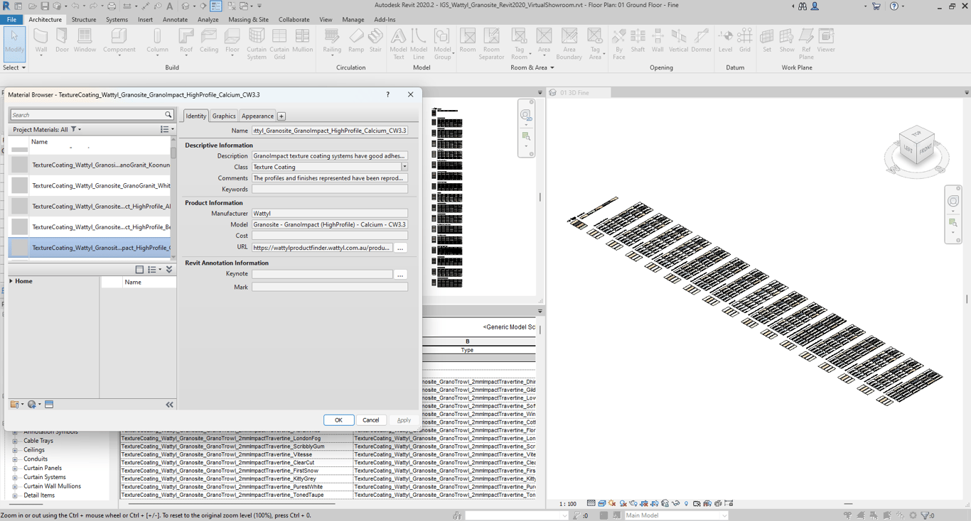 Wattyl Granosite VirtualShowroom - BIMcontent.com