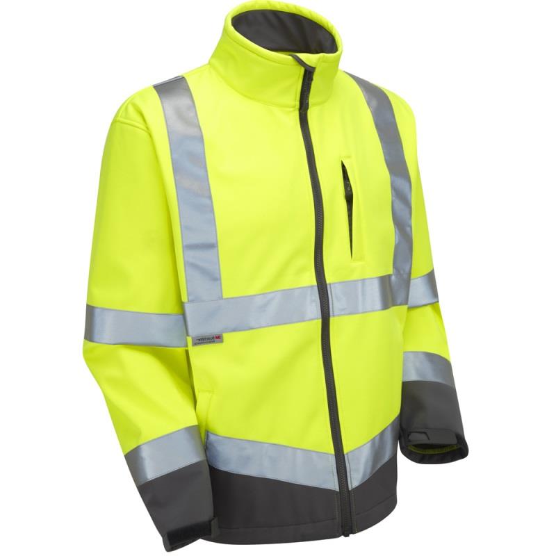 Leo Buckland - Yellow Softshell Jacket - LE-SJ01-Y