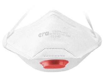 ERA 1310 Foldable FFP3 V NR D Respirator With Exhalation Valve Pack Of 25 - [ER-1310]
