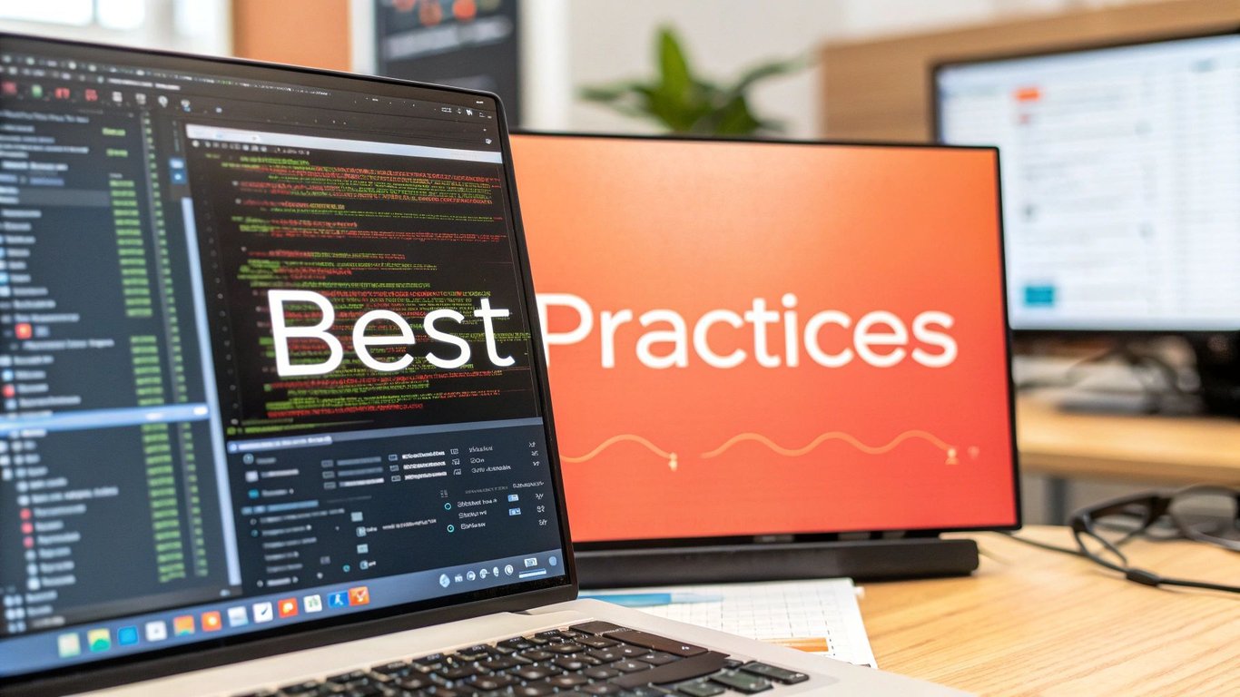 Software Development Best Practices: From Vision to Validation