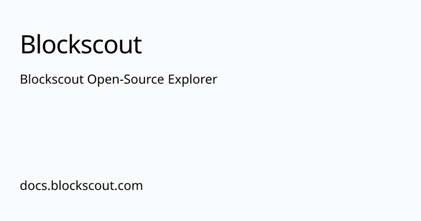 Blockscout