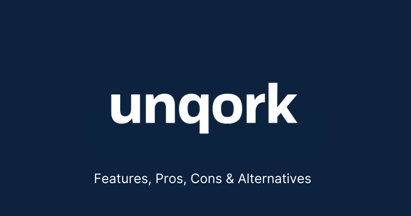 Unqork Review | Pros, Cons, Features & Alternatives Unqork Review | Pros, Cons, Features & Alternatives