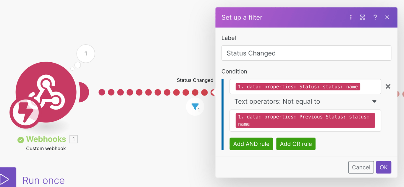 Automatically send emails on Notion Database property change Automatically send emails on Notion Database property change