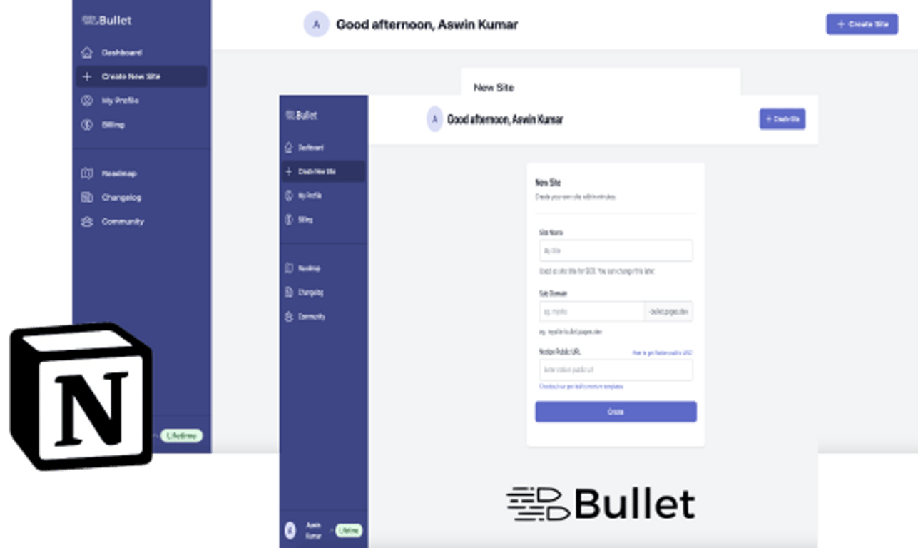 Build professional-looking enterprise grade website right inside Notion