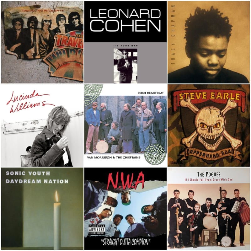 Music Lists common