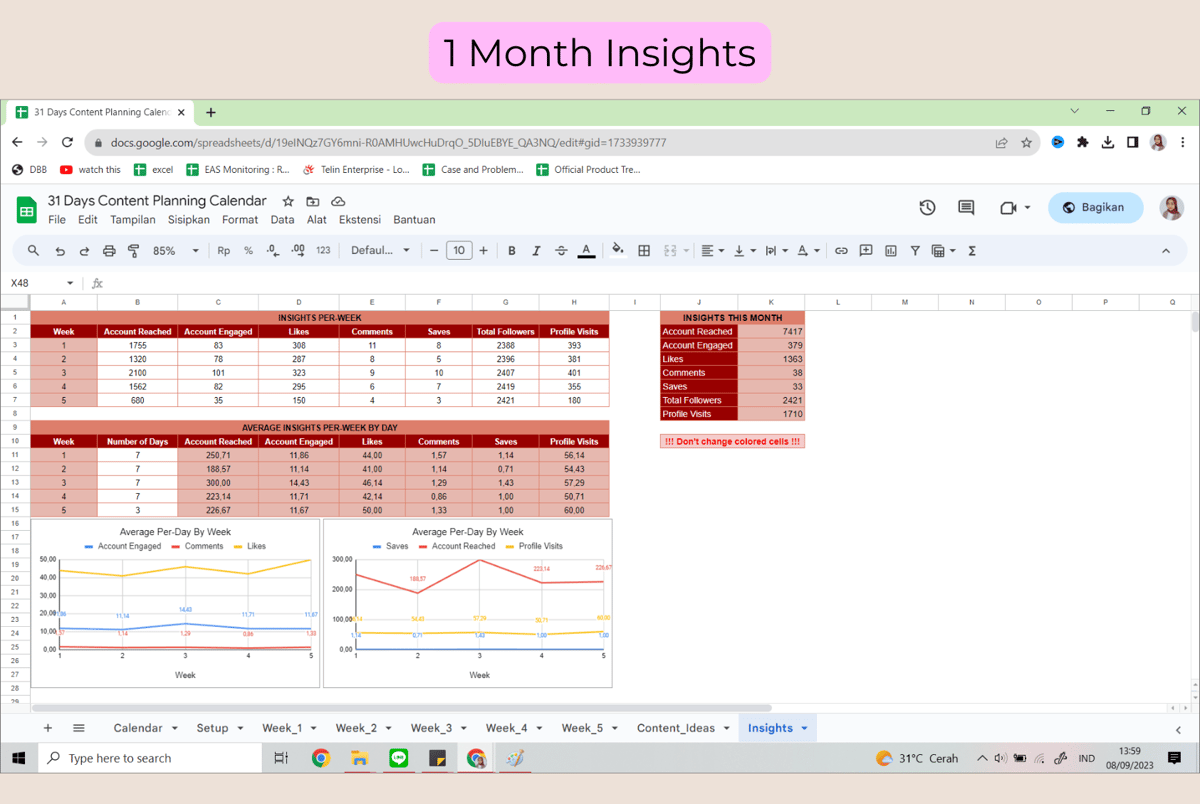 [FREE] Content Calendar Planning for Social Media | Clicky