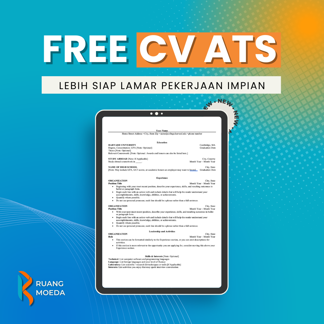 FREE CV ATS Friendly Siap Lamar Pekerjaan | Clicky