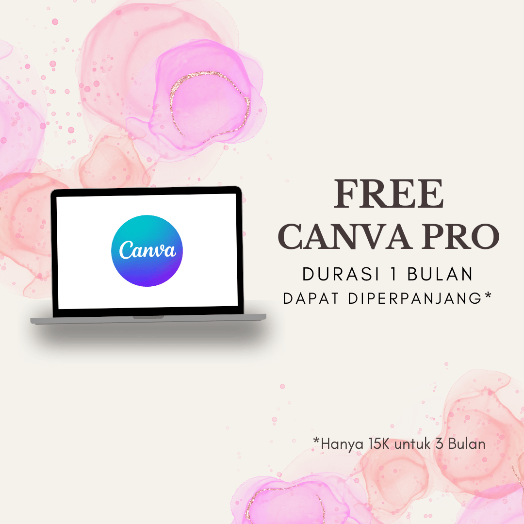 Free Canva Pro Durasi 1 Bulan Clicky