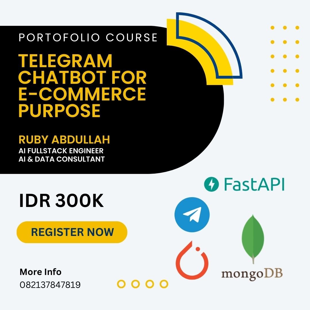 Online Course: Telegram ChatBot for E-Commerce Purpose | Clicky