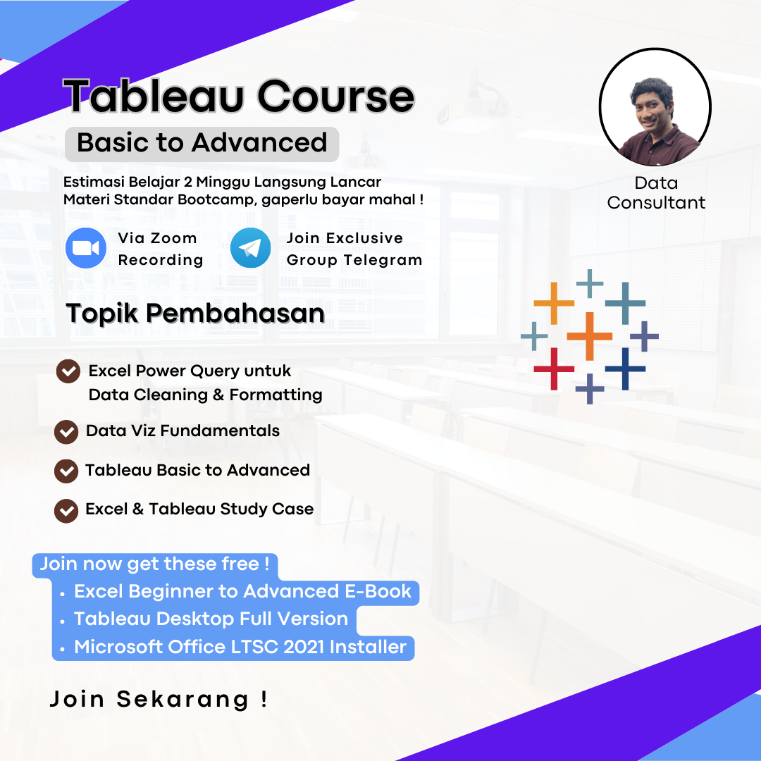 Learn Tableau from Basic to Advanced [BONUS INSTALLER TABLEAU & OFFICE 2021 FULL VERSION] | Clicky