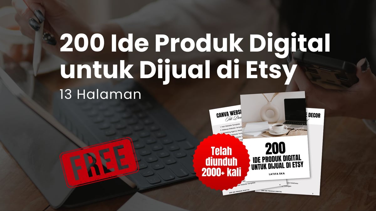 150 Ide Produk Digital Profitable di Etsy | Clicky