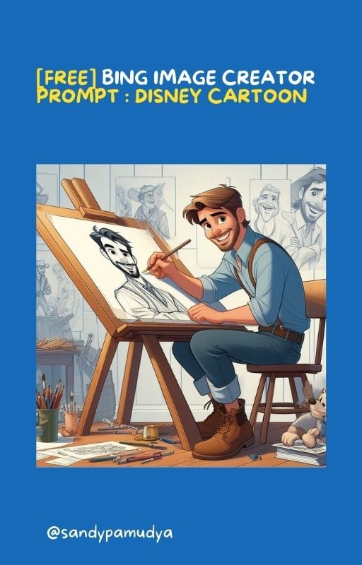 Purchase [FREE] BING IMAGE CREATOR PROMPT : DISNEY CARTOON | Clicky
