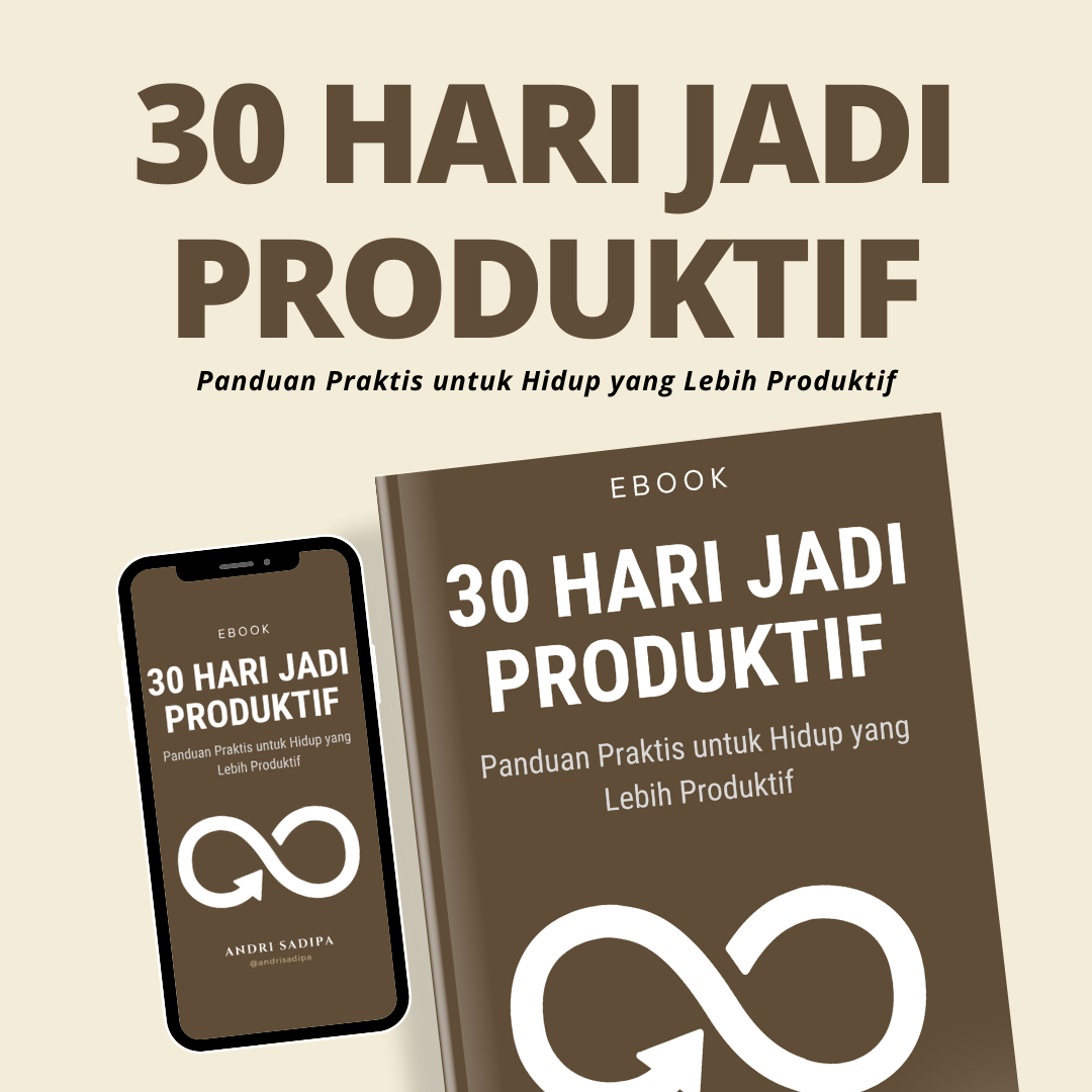 Ebook 30 Hari Jadi Produktif | Clicky
