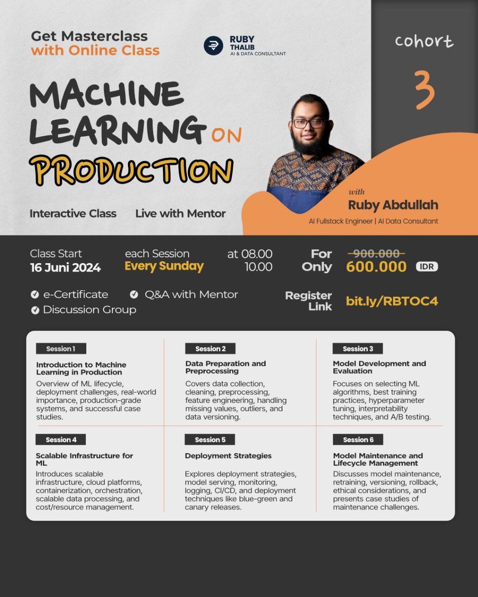 Online Class Machine Learning on Production Cohort 3 | Clicky