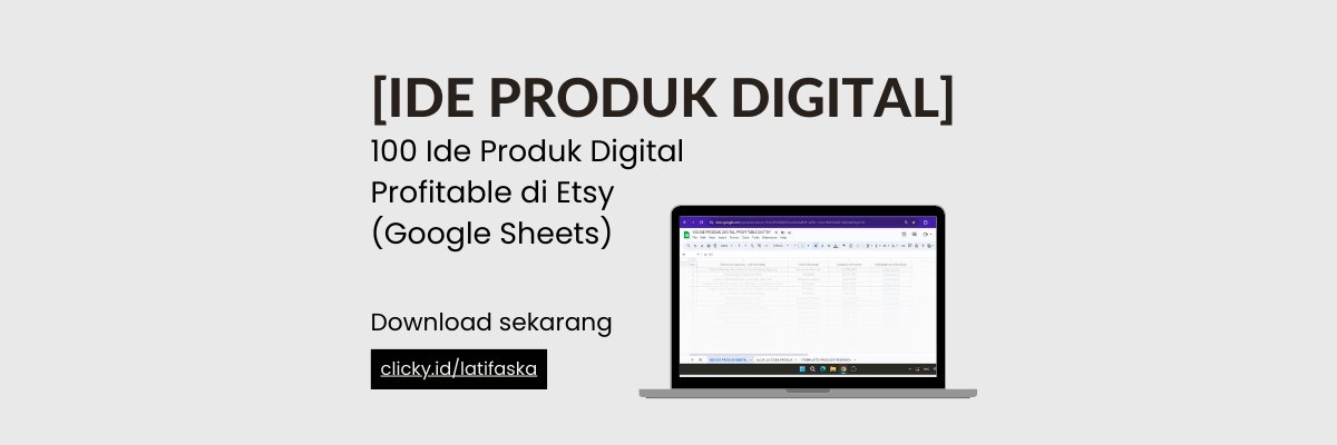 100 Ide Produk Digital Profitable di Etsy | Clicky
