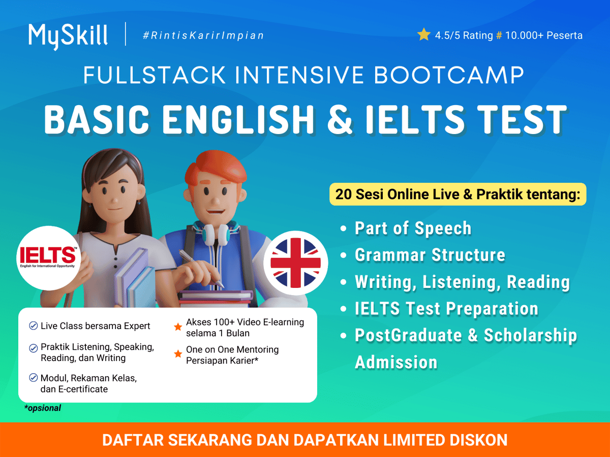 BASIC ENGLISH AND IELTS PREPARATION: INTENSIVE BOOTCAMP | MySkill