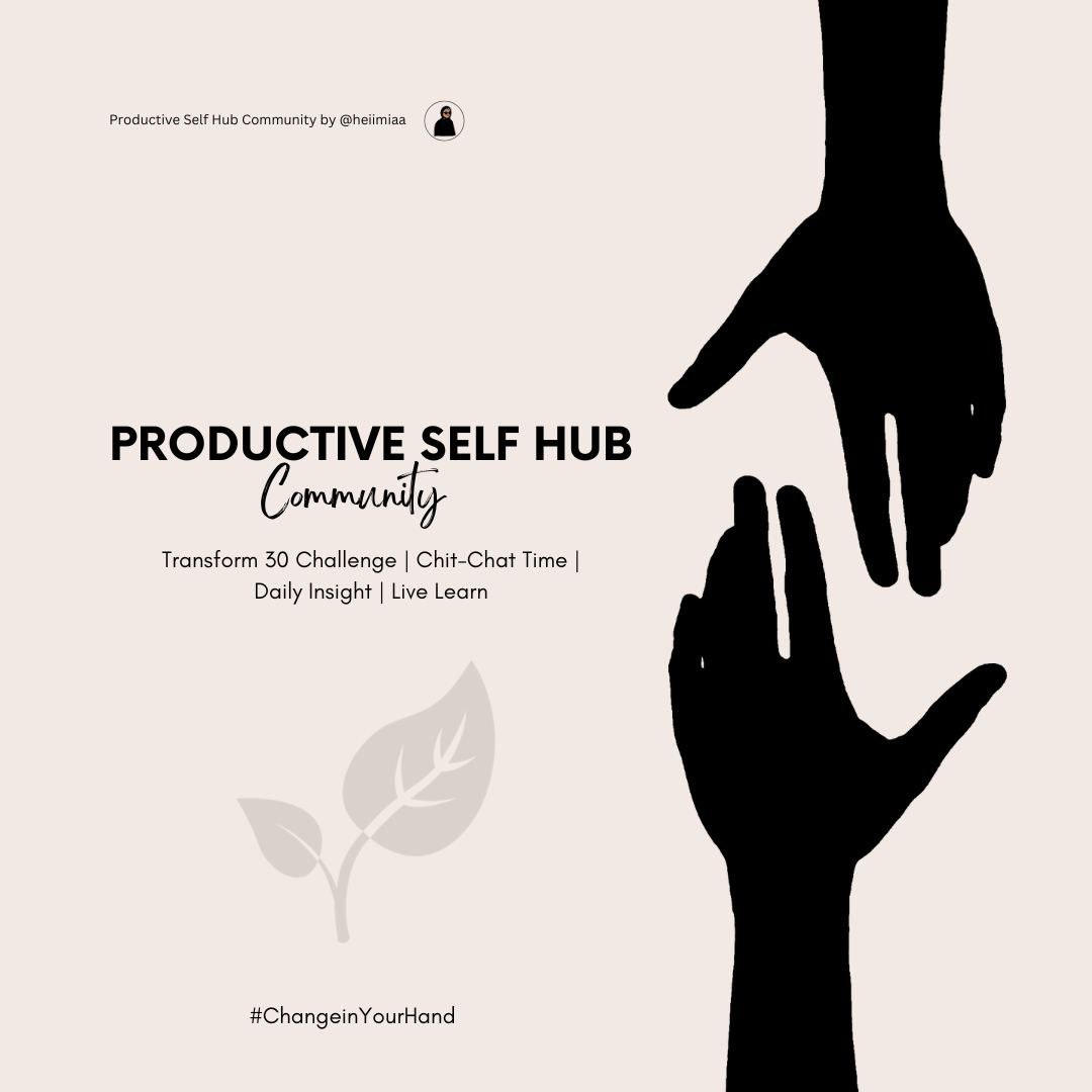 [Whaatsap Group] Productive Self Hub | Clicky