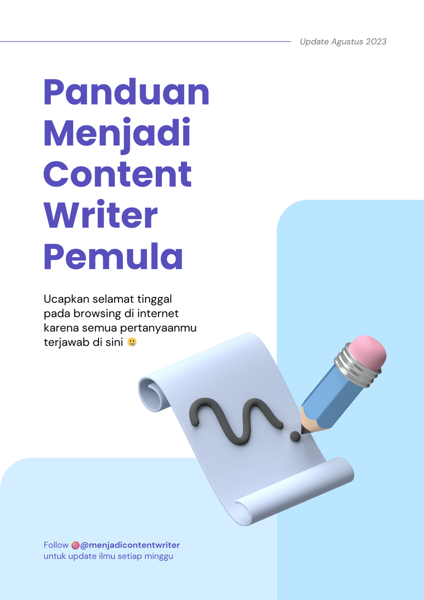 [Free E-Book] Panduan Jadi Content Writer | Clicky