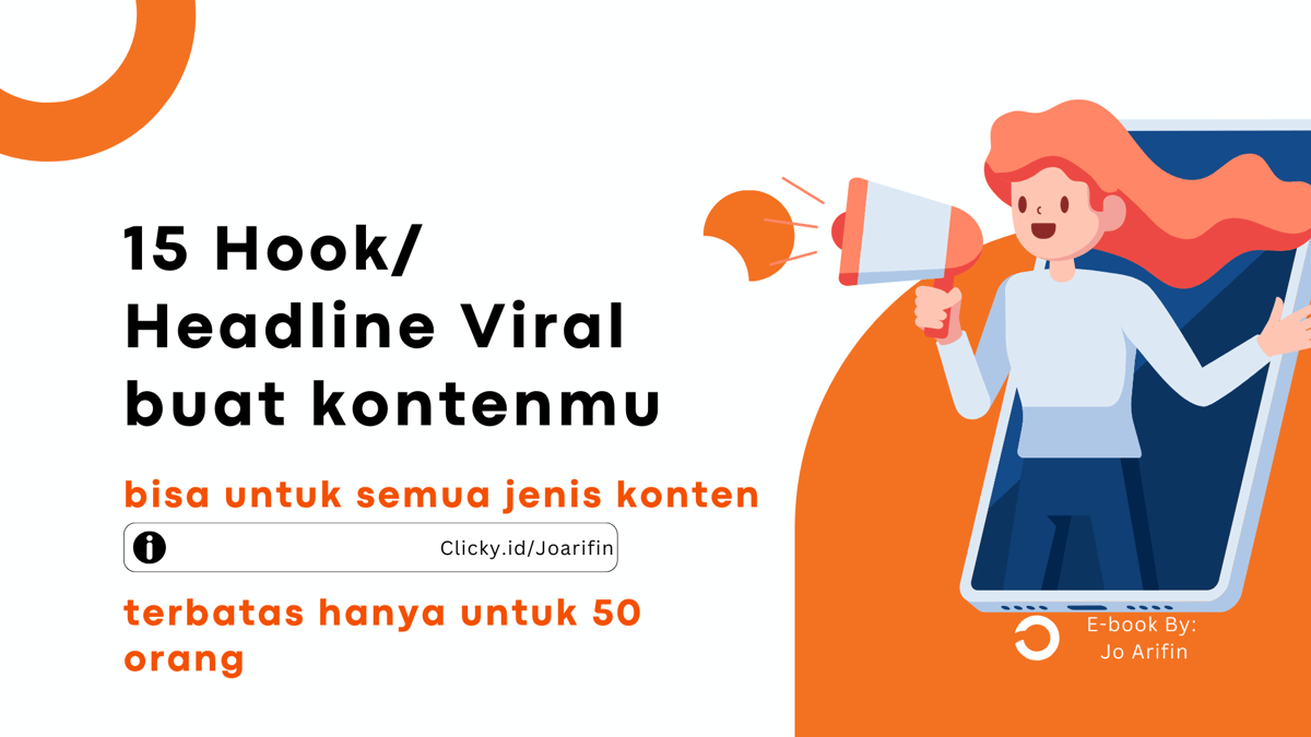 15 hooks / headlines viral semua jenis konten siap pakai [free 50 orang ...