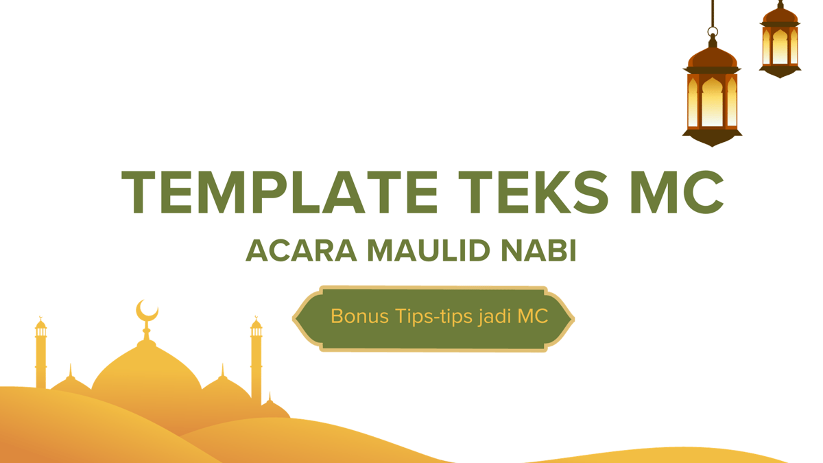 Purchase [GRATIS] TEMPLATE TEKS MC - ACARA MAULID NABI | Clicky