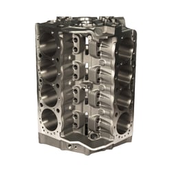 Little M2 Chevy Small Block Iron Block - 4.125 In. Bore, 9.025 In. Deck ...