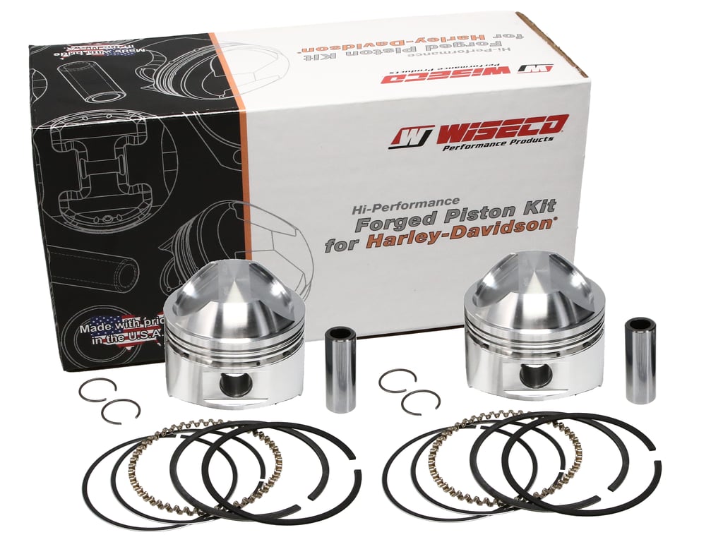 Shop Harley-Davidson Shovelhead 80 Wiseco Piston Kit - 3.517 In. Bore