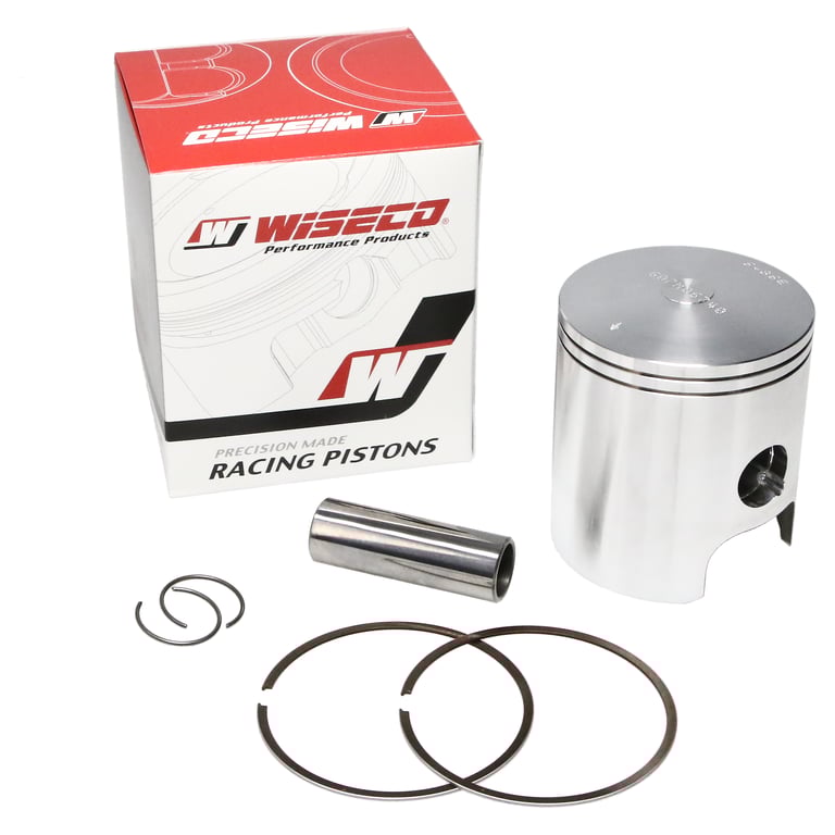 Shop High Quality Kawasaki KX250/KDX250 Wiseco Piston Kit Piston Kits - Wiseco SKU 607M06740