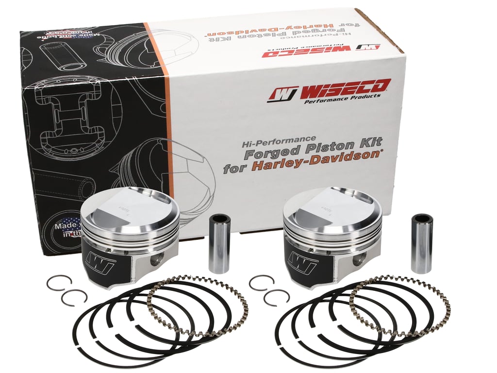 Shop Harley-Davidson Evo 80 Wiseco Piston Kit - 3.503 In. Bore