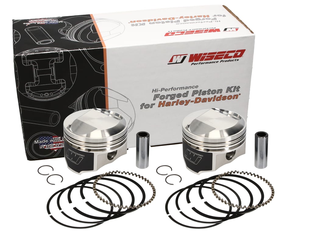 Shop Harley-Davidson Evo 80 Wiseco Piston Kit - 3.508 In. Bore