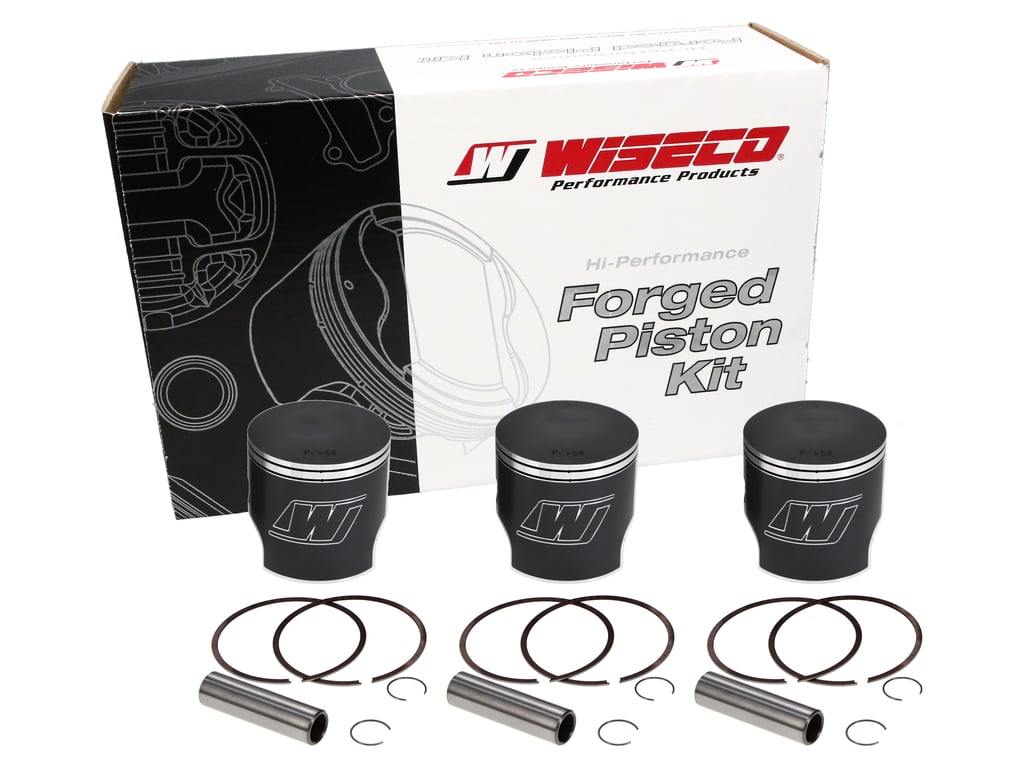 Shop High Quality Yamaha RD350/RD400 Wiseco Piston Kit Piston Kits - Wiseco SKU K130