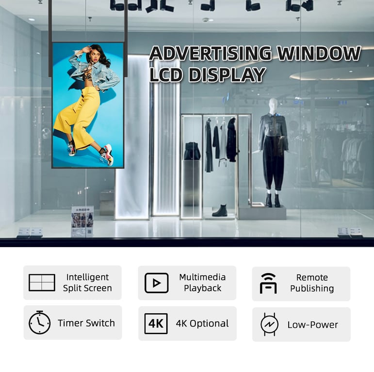 MWE664 Window Digital Signage Display |Digital window displays - Marvel ...