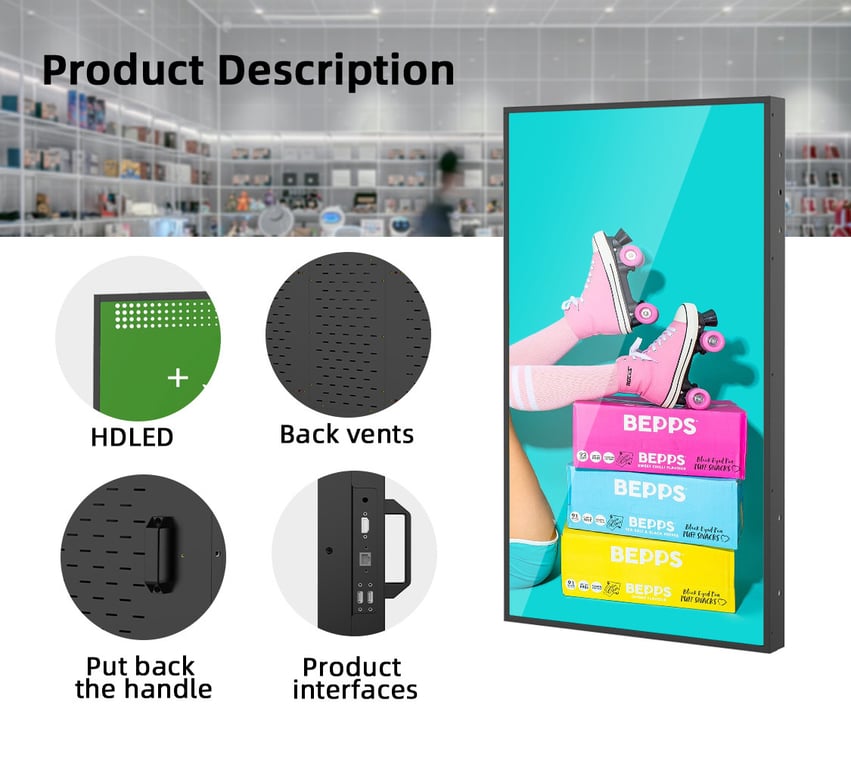 MWE664 Window Digital Signage Display |Digital window displays - Marvel ...