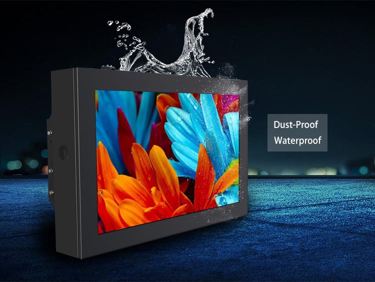 Model Number: MWE763 Wall Mount Ip65 Outdoor LCD Digital Signage ...