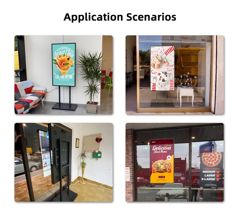 MWE664 Window Digital Signage Display |Digital window displays - Marvel ...