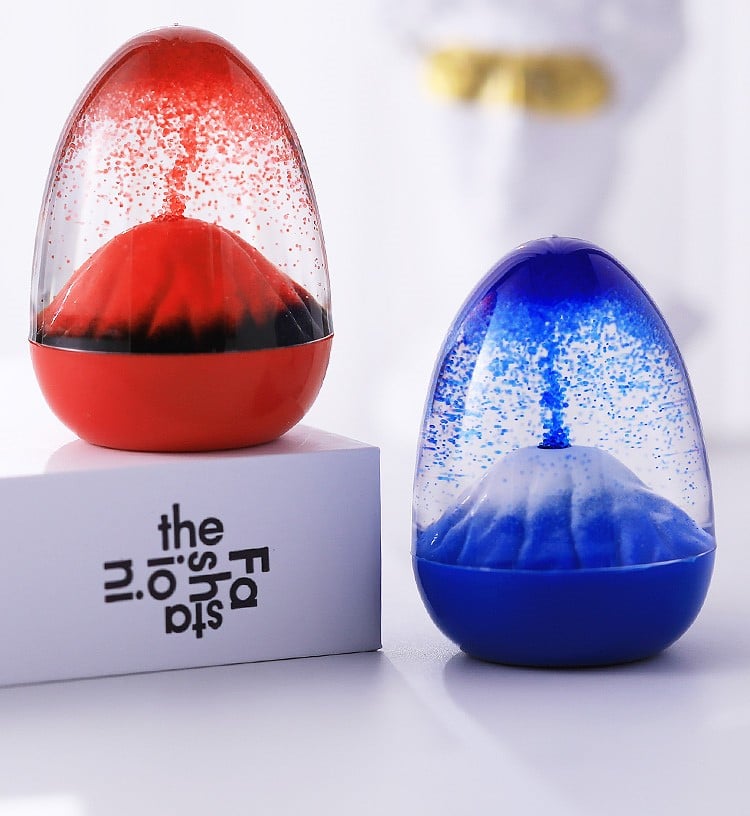 Volcano Eruption Liquid Ball | Aesthetic Decor Shop