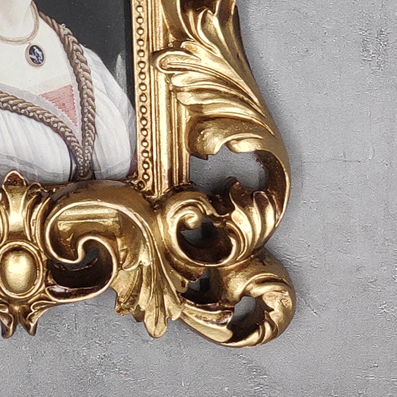 Classic Gold Photo Frame with Baroque Details | Aesthetic Decor Shop