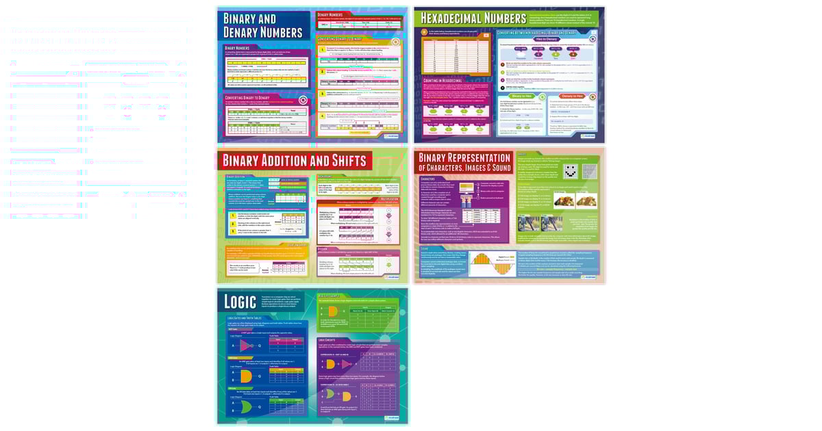 Data Representation Posters - Set of 5 - Daydream Education