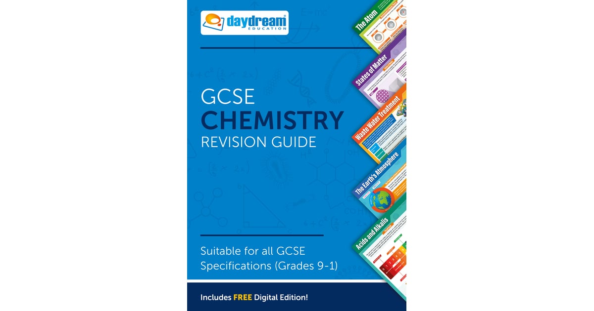 Science - Chemistry GCSE Revision Guide - Pocket Poster - Daydream ...