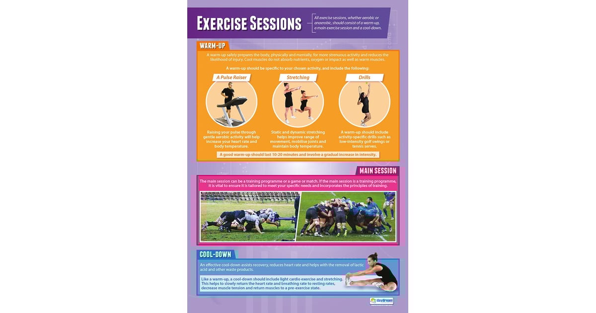 Exercise Sessions Poster - Daydream Education
