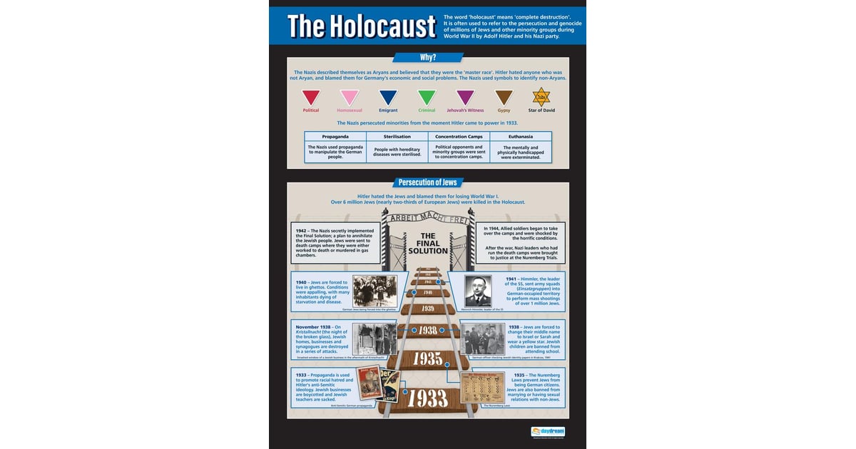 The Holocaust Poster - Daydream Education