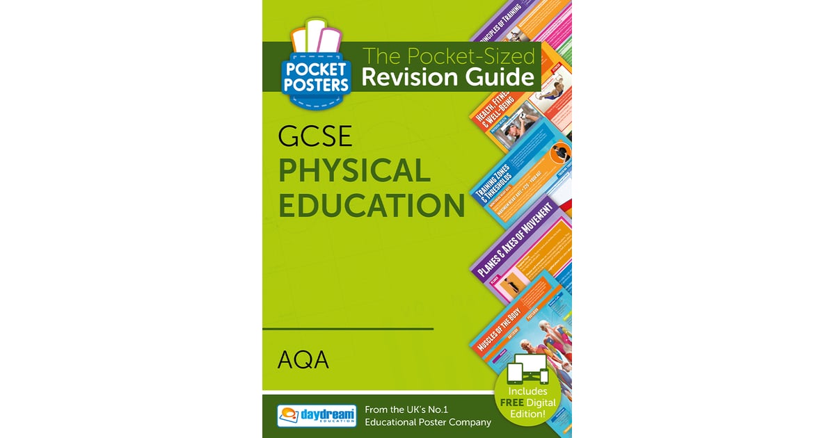 PE GCSE AQA Revision Guide - Pocket Poster - Daydream Education