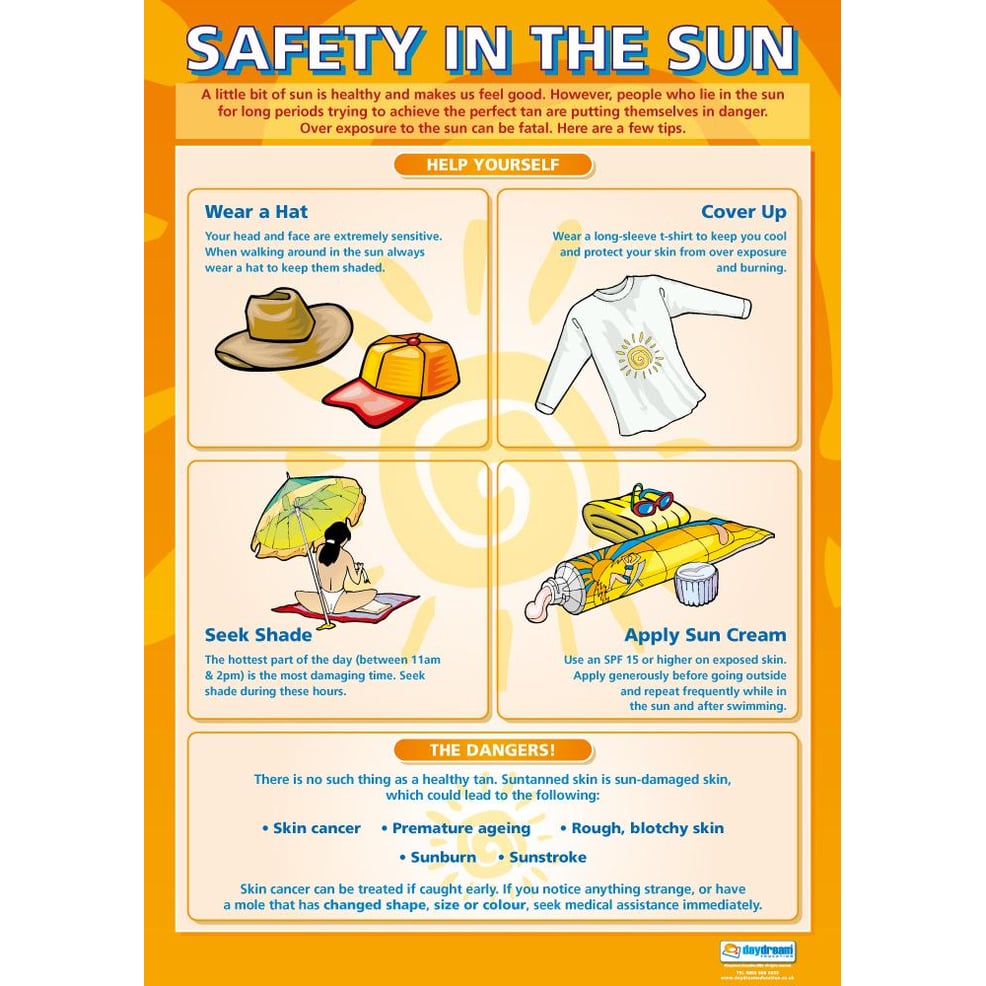 Safety in the Sun Poster - Daydream Education