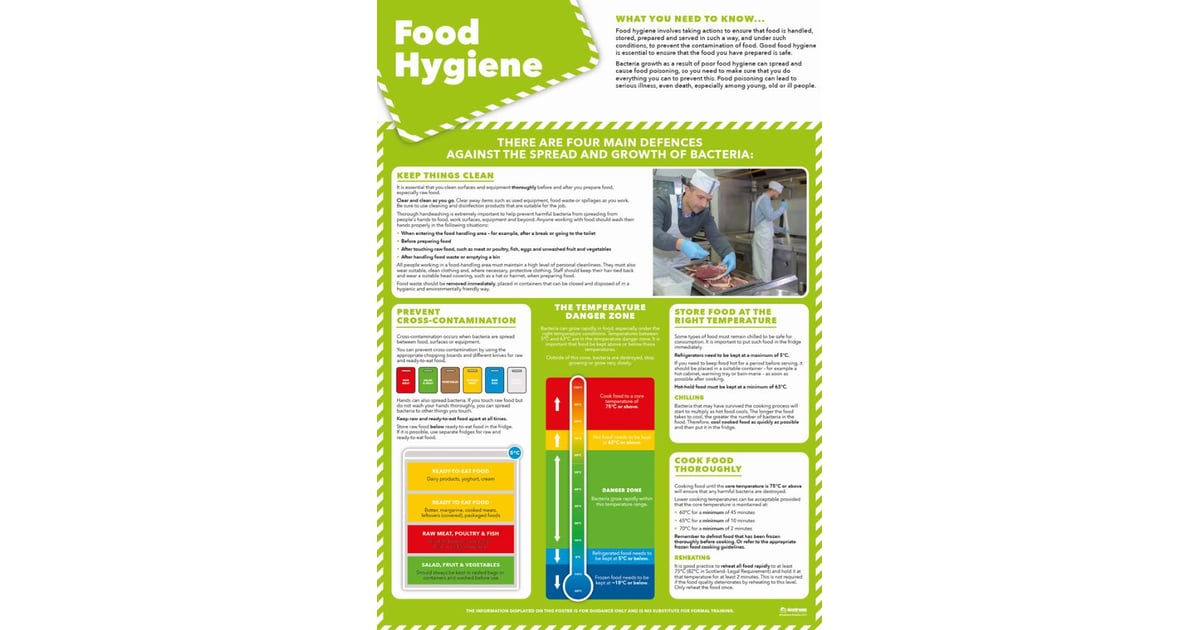 Food Hygiene Poster - Daydream Education